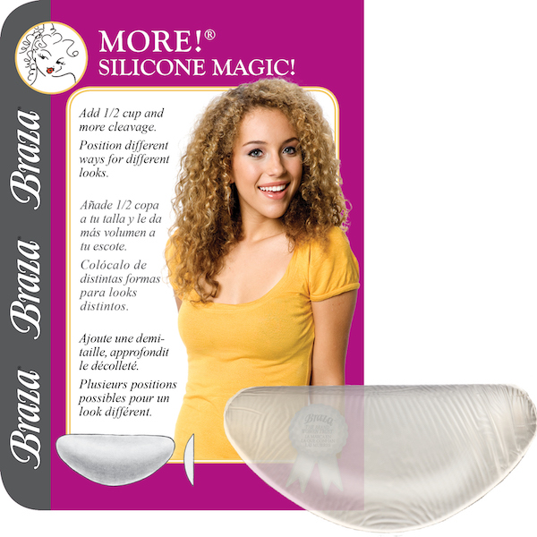 Bra/Breast Enhancer For Bigger Cleavage, The More Half Pad - Braza ...